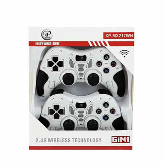 فروشگاه کالابرد. دسته بازی بی سیم دو عددی ایکس پی پروداکت مدل MX217W