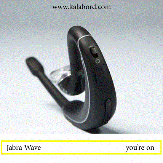 فروشگاه کالابرد. هندزفری بلوتوث جبرا مدل jabra wave - کالابرد