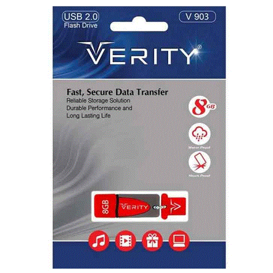 فروشگاه کالابرد. فلش وریتی VERITY V903 8GB