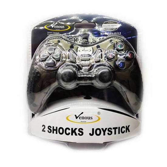 فروشگاه کالابرد. دسته بازی تکی خاکستری شوکدار Venous PV-G212 PC