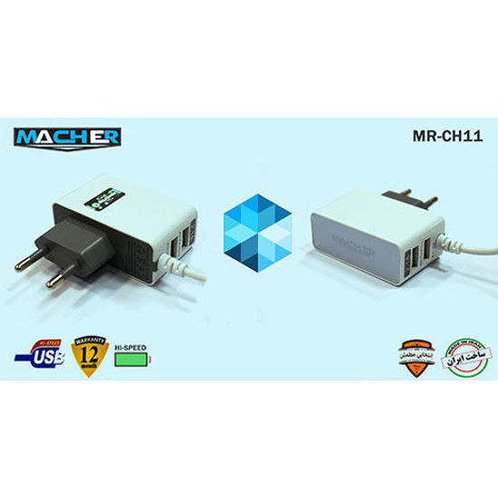 فروشگاه کالابرد. شارژ رفست دو پورت Macher مدل CH-11