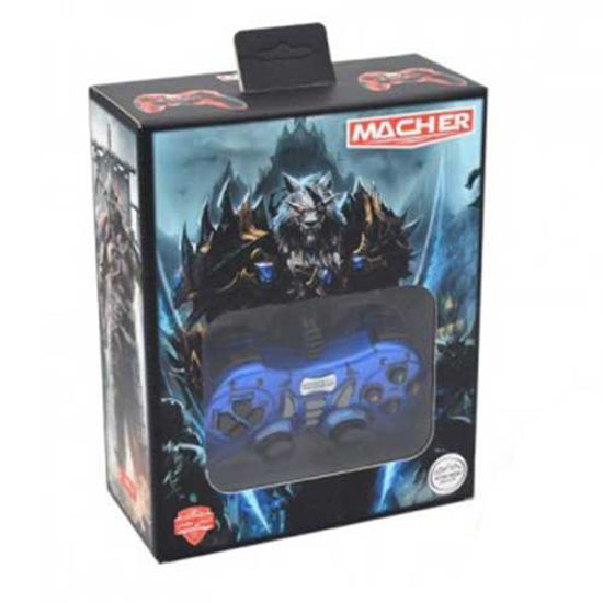 فروشگاه کالابرد. دسته بازی دو عددی MACHER مدل MR-61 رنگ آبی