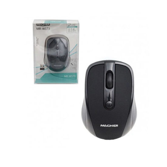 فروشگاه کالابرد. موس بی سیم Macher مدل MR-W173 رنگ مشکی