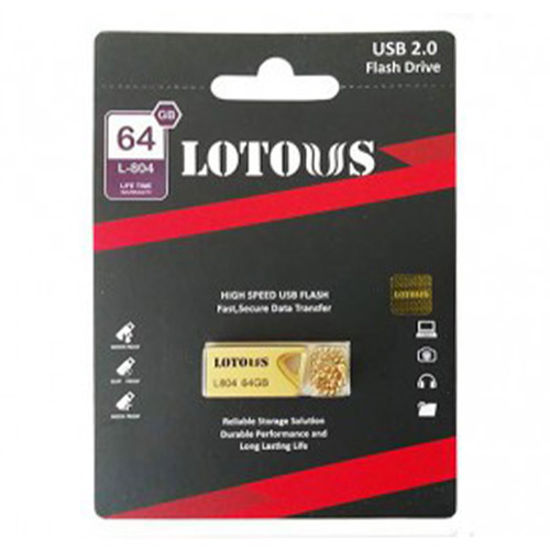 فروشگاه کالابرد. فلش مموری لوتوس مدل L-804 ظرفیت 64 گیگابایت
