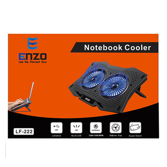 فروشگاه کالابرد. پایه خنک کننده فن لپتاپ Enzo LF-222