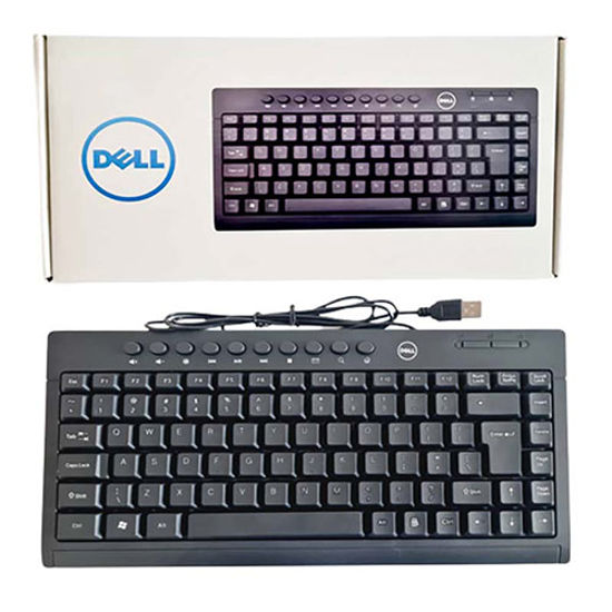 فروشگاه کالابرد. مشخصات و قیمت مینی کیبرد باسیم دل مدل Dell KB616