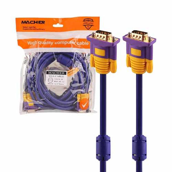 فروشگاه کالابرد. کابل VGA مچر مدل MR-257 طول 3 متر